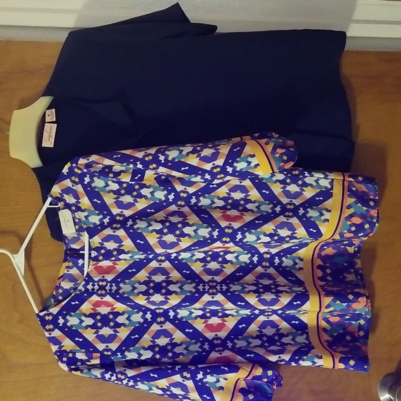 Everly | Tops | Euc Everly Blouse Size M Bust 36 Very Colorful Cute ...